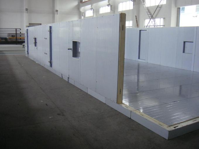 Customized Size Commercial Sliding Door Cold Room Pu Panels Compressor